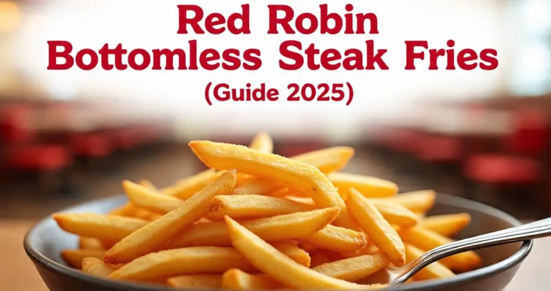 Red Robin Bottomless Steak Fries Calories & Nutrition 2025