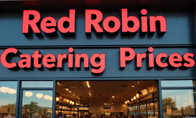 Red Robin Catering Menu 2025 | Burger Bar & Boxed Meals
